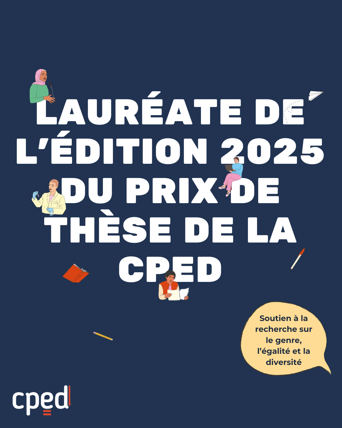 Lauréate du Prix de thèse 2025 de la CPED - CPED : Conférence Permanente des chargé·es de ...